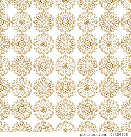 Mooncake festival seamless pattern. Chinese... - Stock Illustration ...