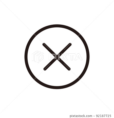 Bat mark - Stock Illustration [92187725] - PIXTA