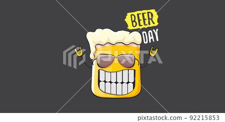 International beer day horizontal banner or... - Stock Illustration ...