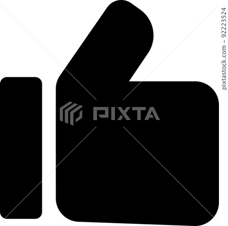 Good sign pictogram icon - Stock Illustration [92223524] - PIXTA