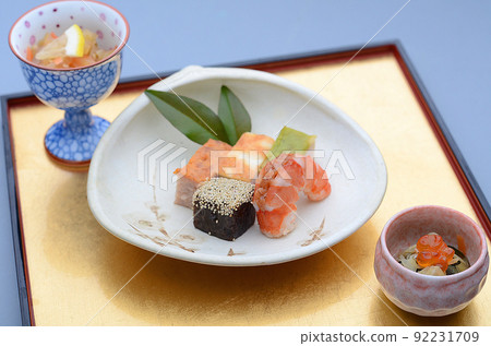 Japanese appetizer served at a restaurant - Stock Photo [92231709] - PIXTA