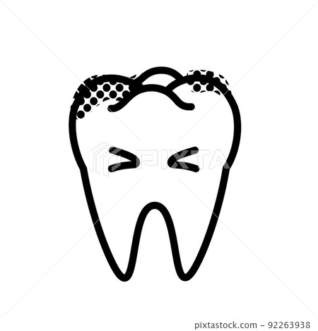 Tooth character - Stock Illustration [92263938] - PIXTA