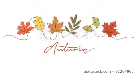Autumn Leaves Drawing