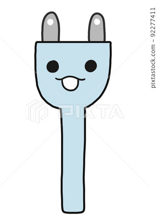 Illustration of one smiley outlet - Stock Illustration [92277411] - PIXTA