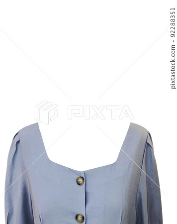 Female ID photo, upper body, photo composite - Stock Illustration ...