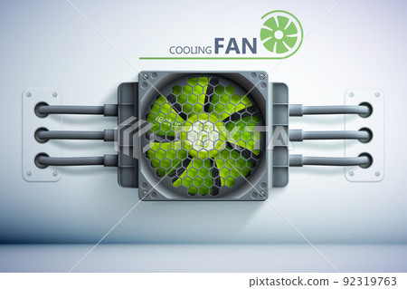 Computer Cooling System Template-插圖素材 [92319763] - PIXTA圖庫