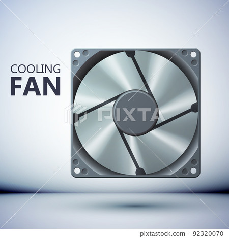 Computer Ventilation System Concept-插圖素材 [92320070] - PIXTA圖庫