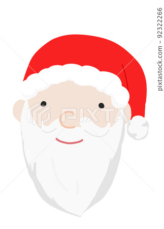 Santa Claus face only - Stock Illustration [92322266] - PIXTA