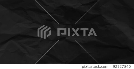 Crumpled paper texture realisric, crease sheet-插圖素材 [92327840] - PIXTA圖庫