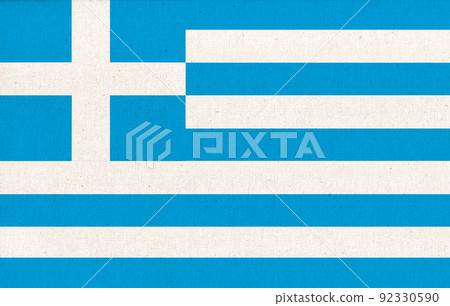 Flag of greece. greek state symbol. flag on... - Stock Illustration ...