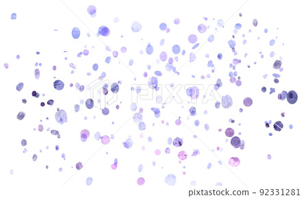 Watercolor polka dot background - Stock Illustration [92331281] - PIXTA