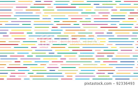 Background of multi-colored dashes of different... - Stock Illustration ...
