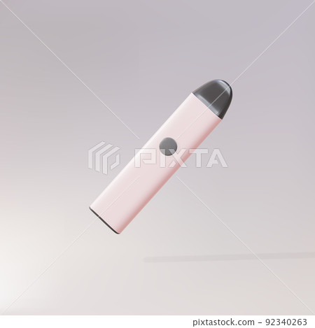 3d pink Vape pod - newest generation of vaping... - Stock Illustration ...