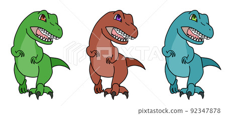 Deformed Tyrannosaurus - Stock Illustration [92347878] - PIXTA