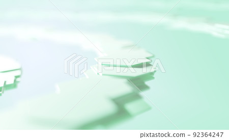 CG Hexagon Many floating hexagons - Stock Illustration [92364247] - PIXTA