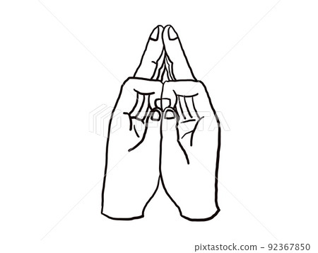 Colorless heart symbol - Stock Illustration [92367850] - PIXTA