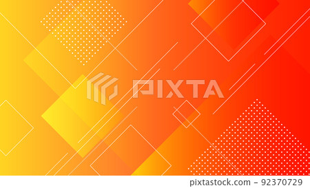 Geometric pattern background orange gradient... - Stock Illustration ...