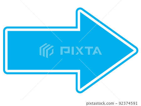 Arrow, attention, point, direction, landmark,... - Stock Illustration ...