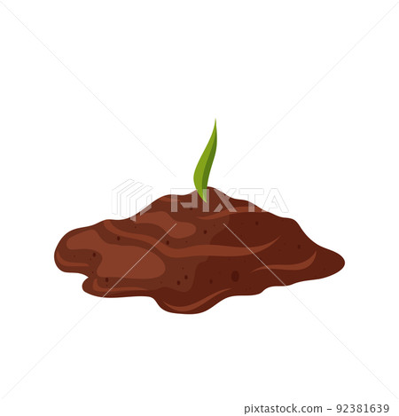 sprout sprouted cartoon vector illustration - Stock Illustration ...