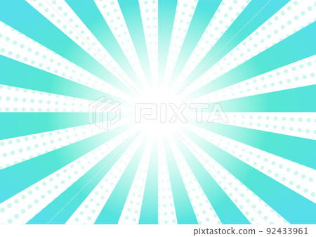 Concentrated line of cute dots - Stock Illustration [92433961] - PIXTA