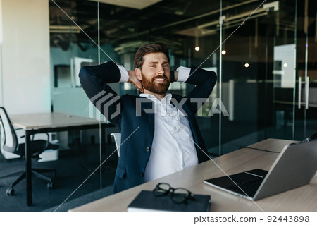 Relaxed Business Person