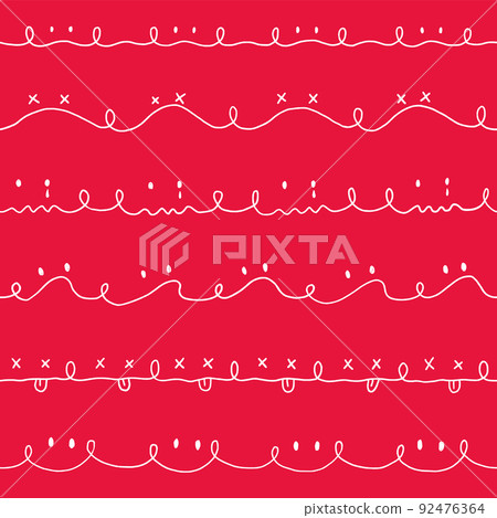 Simple and unique line drawing, - Stock Illustration [92476364] - PIXTA