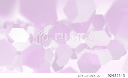 CG Hexagon Many floating hexagons - Stock Illustration [92489643] - PIXTA