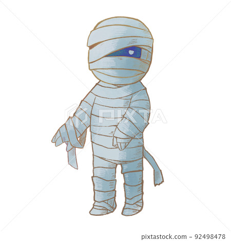 Illustration of a mummy man - Stock Illustration [92498478] - PIXTA