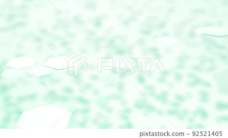 CG Hexagon Many floating hexagons - Stock Illustration [92521405] - PIXTA