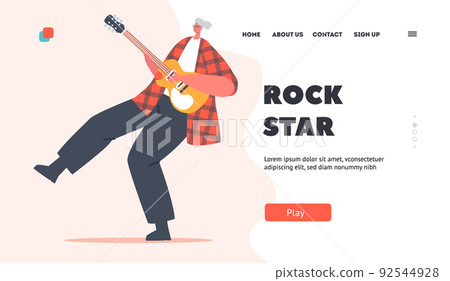 Rock Star Guitar Template Rock Star Introducing Our New Music