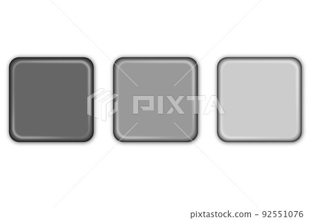 Gray icon - Stock Illustration [92551076] - PIXTA