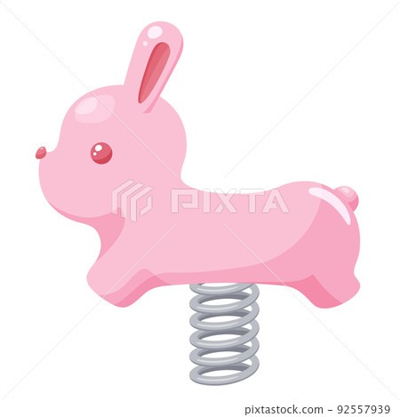 Illustration of spring rockers_Spring rockers... - Stock Illustration ...