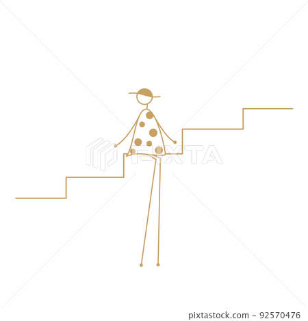 icon Line Art Simple Line icon line drawing... - Stock Illustration ...