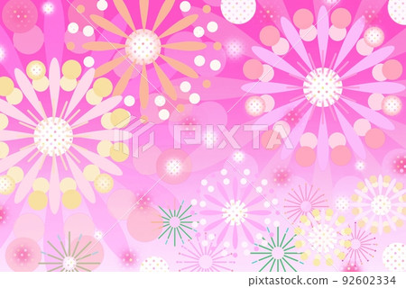 Colorful and pop skyrocket pink Christmas... - Stock Illustration ...