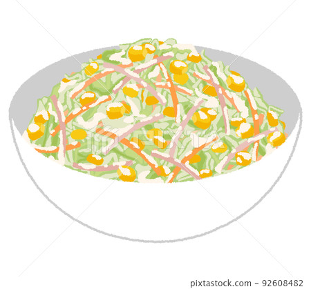 Illustration of coleslaw - Stock Illustration [92608482] - PIXTA