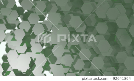 CG Hexagon Many floating hexagons - Stock Illustration [92641864] - PIXTA