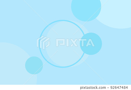 Light blue round vector background material... - Stock Illustration ...