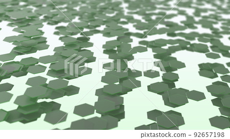 CG Hexagon Many floating hexagons - Stock Illustration [92657198] - PIXTA