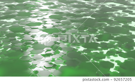 CG Hexagon Many floating hexagons - Stock Illustration [92657205] - PIXTA