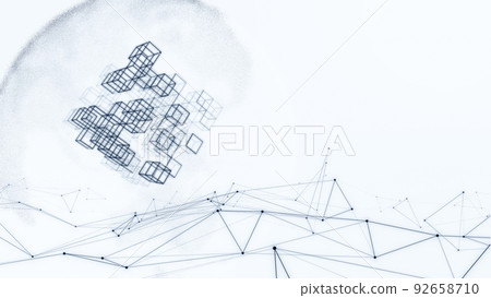 Image of smart city and digital society 5G... - Stock Illustration ...