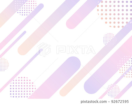 Cute pop pastel color background abstract - Stock Illustration ...
