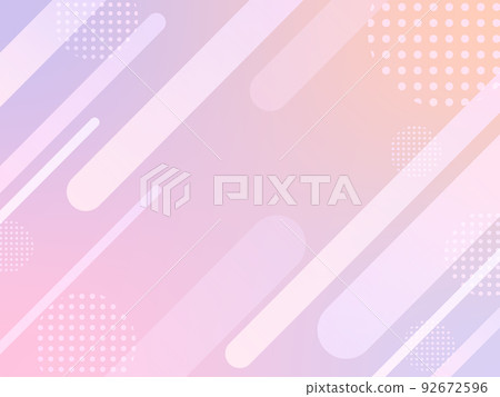 Cute pop pastel color background abstract - Stock Illustration ...