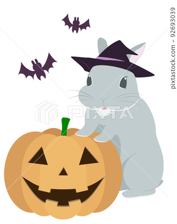 Halloween rabbit - Stock Illustration [92693039] - PIXTA