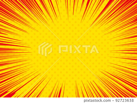 American comic background - Stock Illustration [92723638] - PIXTA
