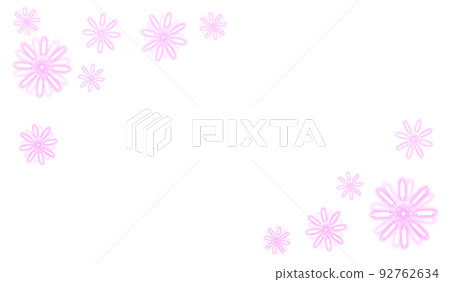 Firework frame glowing in pink dot picture - Stock Illustration ...