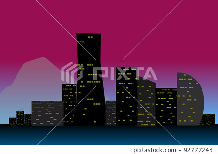 Magic Hour - Stock Illustration [92777243] - PIXTA