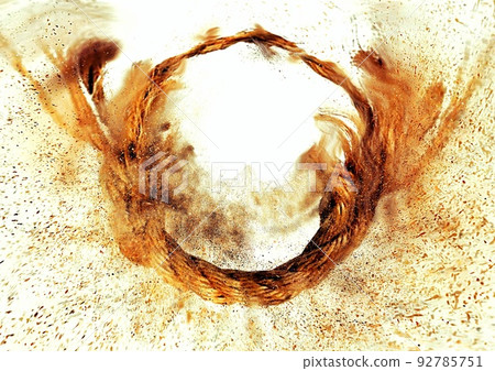 Illustration of a burning rope - Stock Illustration [92785751] - PIXTA
