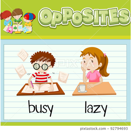 Clipart Opposite Words For Kids Opposite English Words For Kids
