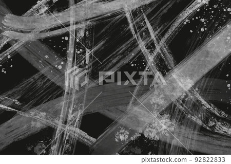 Blurry silver handwriting with curves and... - Stock Illustration ...