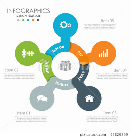 Infographic design template with place for your... - Stock Illustration ...